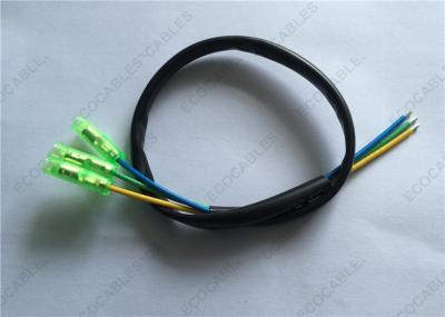 中国 注文ワイヤー馬具ポリ塩化ビニールの開くべき管によってひだを付けられる弾丸ターミナルが付いている耐火性 UL1332 16 AWG のテフロン ワイヤー 販売のため