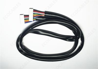 Cina Cablaggio XHP-7 del cavo di elettronica JST a XHP-9 con la metropolitana nera UL1007 22awg del PVC in vendita