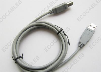 Cina Prolunga USB grigia di colore/cavo maschio di tipo B/cavo dell'analizzatore/cavo di stampante in vendita