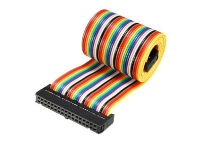 Cina Cavi a nastro piani del cavo dell'arcobaleno 66cm con un fermaglio di 34 perni in vendita
