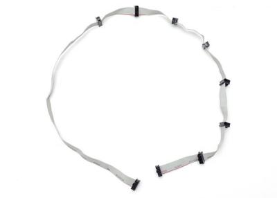 中国 28AWG 10 Pin IDC Cable Assembly 2.54MM Flat Ribbon Cable For Gear 販売のため