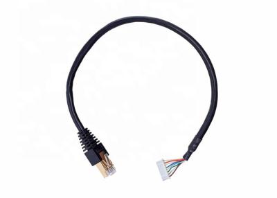 Cina Cavo di segnale nero di Cat.5e con il connettore di perni di Jst pH 8 per il computer in vendita