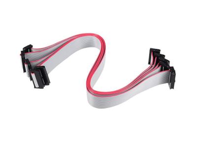 Cina IDC 20 Pins Connector Flat Ribbon Cable With Female Connector 2mm Pitch in vendita