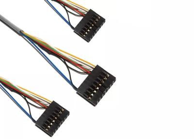 中国 16の方法Molexの注文ワイヤー馬具RJ12コネクターへの90142のシリーズC格子III 販売のため