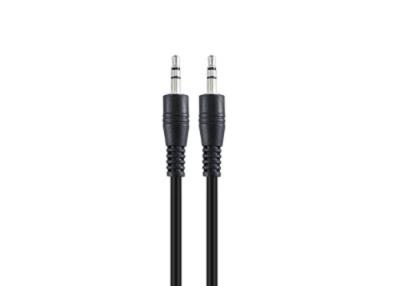 China homem audio estereofônico auxiliar do cabo de 3.5mm a folheado a níquel masculino para produtos de Digitas à venda