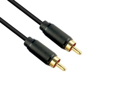 China Cabo audio estereofônico duplo de RCA com o homem ao conector macho para produtos de Digitas à venda