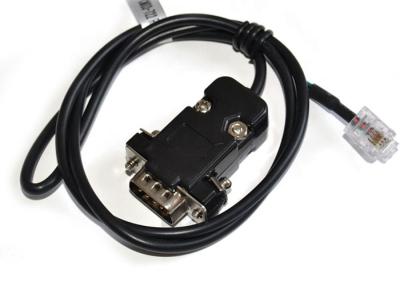 China Conector Subminiature audio do homem D das cablagens do amplificador à televisão por cabo do sinal RJ10 à venda