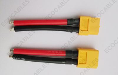 Cina L'alto potere ha prodotto il cablaggio di cavo della batteria placcata dell'oro di XT 60 UL3135 #14 in vendita