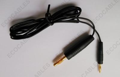 Cina Assemblee di cablaggio su ordinazione del cavo della batteria UL3135 spina a banana di 2mm - di 4mm in vendita