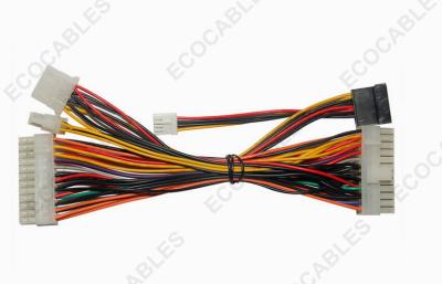 中国 注文の多中心力の延長ケーブル コンピュータ UL1007 Molex ワイヤー馬具 販売のため