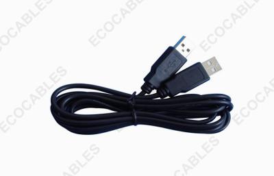 Cina UL2725 prolunga USB nera per i collegamenti della stampante, un connettore maschio ad un connettore maschio in vendita