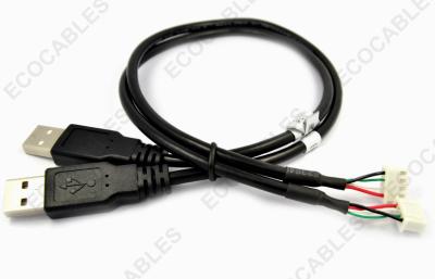 Cina Prolunga USB del nero UL2725 con un tipo maschio connettore per il PWB dei contatori in vendita