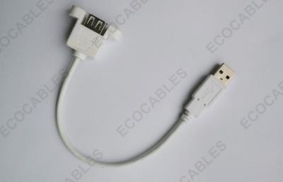 Cina Cablaggio elettrico femminile maschio del cavo di USB, cavo su ordinazione della trasmissione dei dati 28AWG in vendita