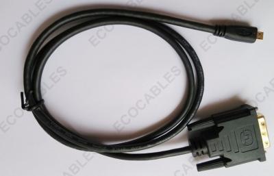 Cina Video cavo automobilistico di Digital HDMI del cavo di stereotipia DVI micro con l'UL approvata in vendita