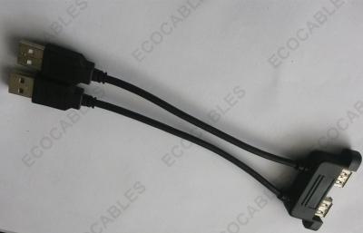 中国 2.0 迎合的な A/M UL2725 の信号ケーブル ROHS への USB の延長ケーブル USB A/F 販売のため