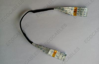 中国 監視のカメラ FFC のフラット ケーブル、0.5mm ピッチ UL20624 の金の柔らかい銅ケーブル 販売のため