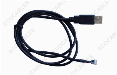 Cina USB un maschio alla versione nera della prolunga USB 2,0 di Molex 51021 in vendita