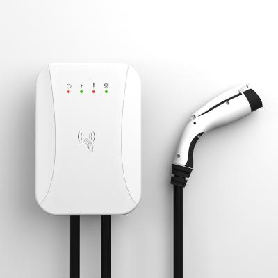 Cina L'UL di carico dei punti dell'automobile elettrica del caricatore di Ev del contenitore di parete di tipo 1 di Rfid ha elencato Ip65 in vendita