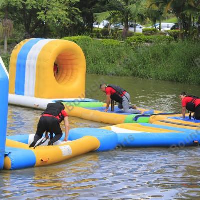 중국 Commercial Inflatable Water Obstacle For Shallow Water 판매용