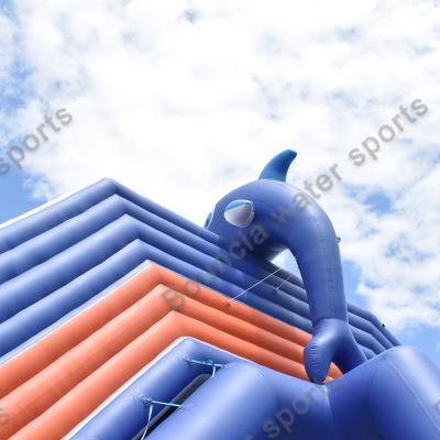 Κίνα Floating Inflatable Water Slide For Lake προς πώληση