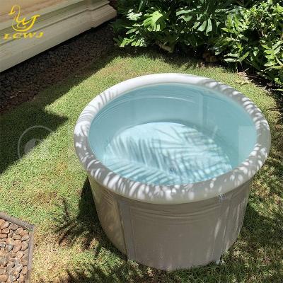 Cina 90 x 75 cm Piscina gonfiabile Bagno di ghiaccio portatile personalizzato 0,234 mm in vendita