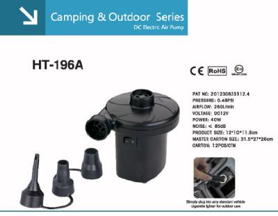 China HT-196 DC Electric Air Pump In Camping & outdoor for sale
