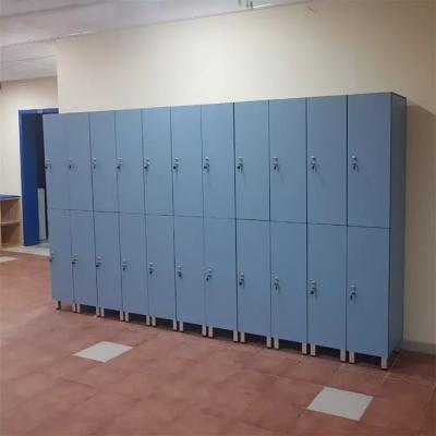 Cina Spogliatoi laminati ad alta pressione dell'ospedale della palestra del Governo di stoccaggio del laboratorio dell'armadio di Hpl dell'armadio in vendita