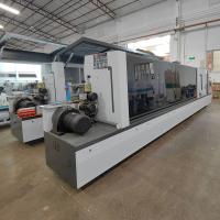 Quality 8 Functions Auto Edge Banding Machine for 0.4-3mm Edge Thickness and 0.6Mpa Pressure for sale