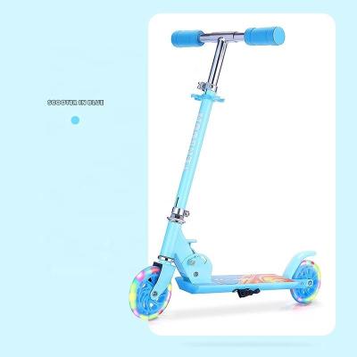 Chine 2 à 4 ans Range d'âge Scooter pour enfants Flash pliable Bicycle d'entraînement à la main-d'œuvre à vendre