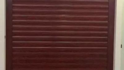 China Aluminum Alloy Weather Resistant Sound Insulation Aluminum Roller Shutter Door and Metal Roller Shutter Door for sale