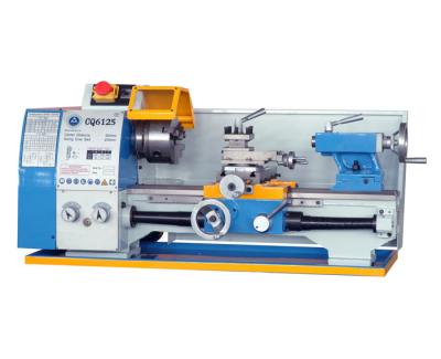 China mini torno CQ6125V/CQ6128V/C210/CQ6125C (molde color variable, azul de iron.speed del banco) en venta