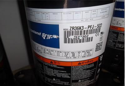 중국 8790W 코플랜드 스크롤 압축기 R22 ZR36K3-PFJ-522 3P 1PH CE / UL 판매용