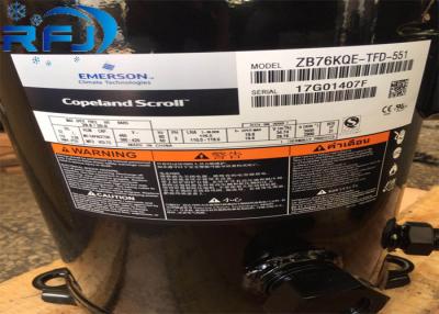 China Compresor de rodaje de refrigeración de temperatura media 3PH 10hp ZB76KCE-TFD 551 para enfriador en venta