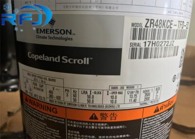 中国 リニューアルされた冷却スクロール圧縮機 6.8HP コップランド ZR488KC-TFD-522 販売のため