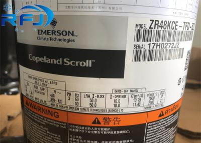 中国 リニューアルされた冷却スクロール圧縮機 6.8HP コップランド ZR488KC-TFD-522 販売のため