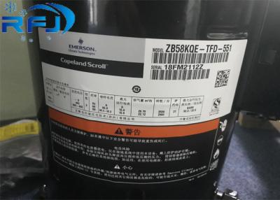 中国 ZSI21KQE R404a コップランド 7HP 冷却スクロールコンプレッサー 空気冷却 回転型 販売のため