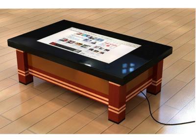 Cina Scrittorio interattivo LED del touch screen di Wifi 3G del tavolino da salotto di IR della pagina a 55 pollici di tocco in vendita