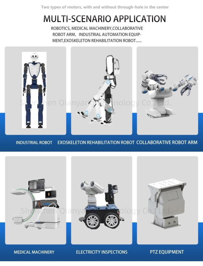 Robot Joint Motor Harmonic Reducer Joint Actuator Robot Joint Motor Module Robotic Arm Motor