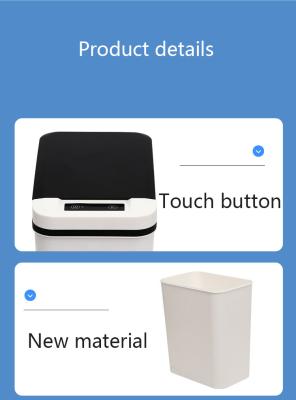 中国 Nordic Kitchen Touchless Trash Can Automatic Smart Waste Bins Intelligent Waste Sorting Bin 販売のため