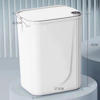 中国 Three Induction Modes IPX5 Waterproof 20L Large Capacity Intelligent Electronic Motion Induction Garbage Can 販売のため