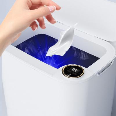 중국 Indoor Large Capacity Display Power Can Display Long-term Life Intelligent Cleat Use Trash Can 판매용