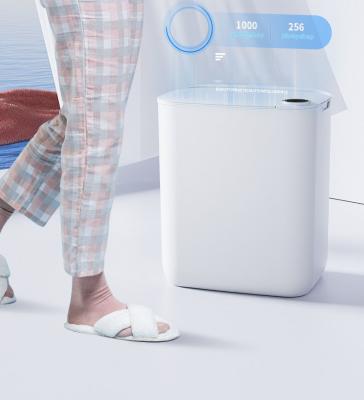 중국 Indoor Large Capacity Display Power Can Display Long-term Life Intelligent Cleat Use Trash Can 판매용