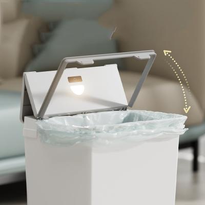 중국 Automatic Package Self Seal Smart Trash Can Infrar Automatic Suction Trash Can 판매용