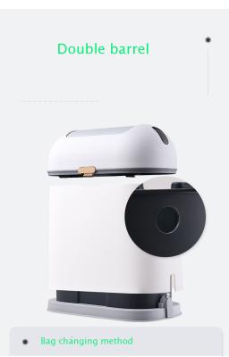 China Garbage Bucket Waterproof Smart Waste Containers Smart Sensor Trash Can with Sensor à venda