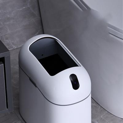China Garbage Bucket Waterproof Smart Waste Containers Smart Sensor Trash Can with Sensor à venda