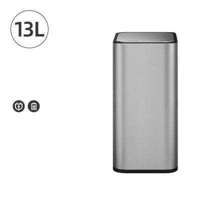 China Automatic Touchless Sensor Smart Stainless Steel Induction / Kick / Press Button Smart Trash Can zu verkaufen