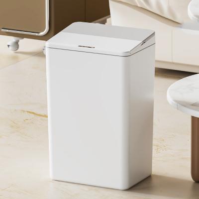 China House Hold Smart Sensor Trash Bin Folding Plastic Trash Can with Lid zu verkaufen