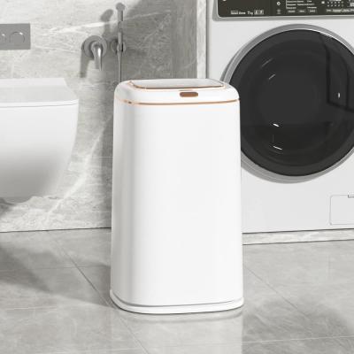 中国 2023 35L Automatic Water-Proof Dustbin Smart Sensor Automatic Kitchen Plastic Smart Trash Can 販売のため