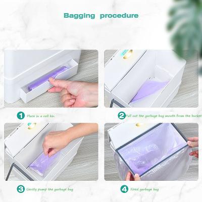 中国 Smart Home Products Indoor Kitchen Separate Collapsible Sensor Plastic Smart Waste Bins 販売のため