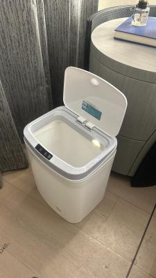 中国 High Quality Intelligent Automatic Touch Free Rectangular Rechargeable Dustbin Smart Waste Bins Trash Can 販売のため